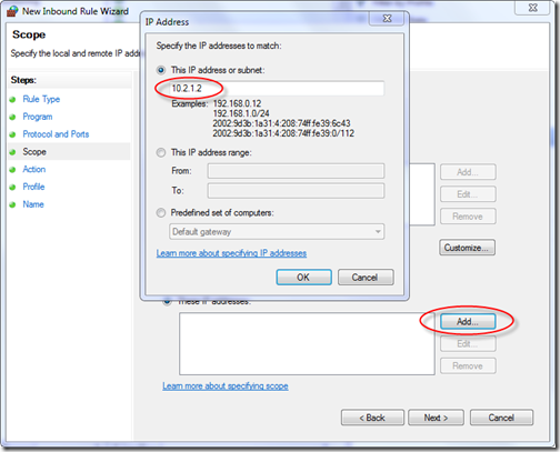 Windows 7 Virtual Machines and Host Networking